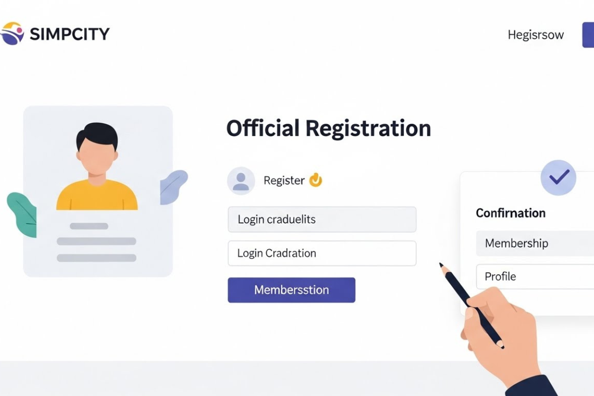 Simpcity Register: How to Create an Account Step by Step?