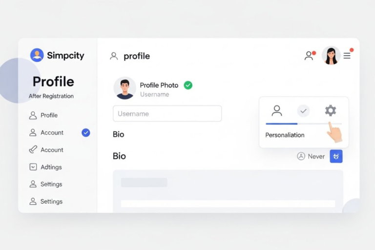 Simpcity Register: How to Create an Account Step by Step?